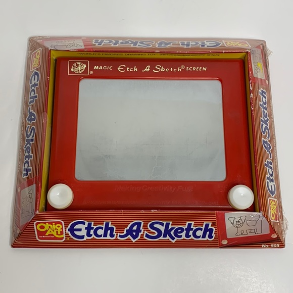 Ohio Art | Toys | Ohio Art Red Squared New In Box Etch A Sketch Unisex ...